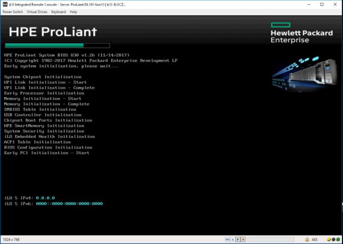 The HPE iLO 5 Service Port