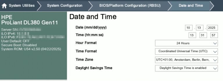 HPE ProLiant Server ESXi Setup – Complete Guide